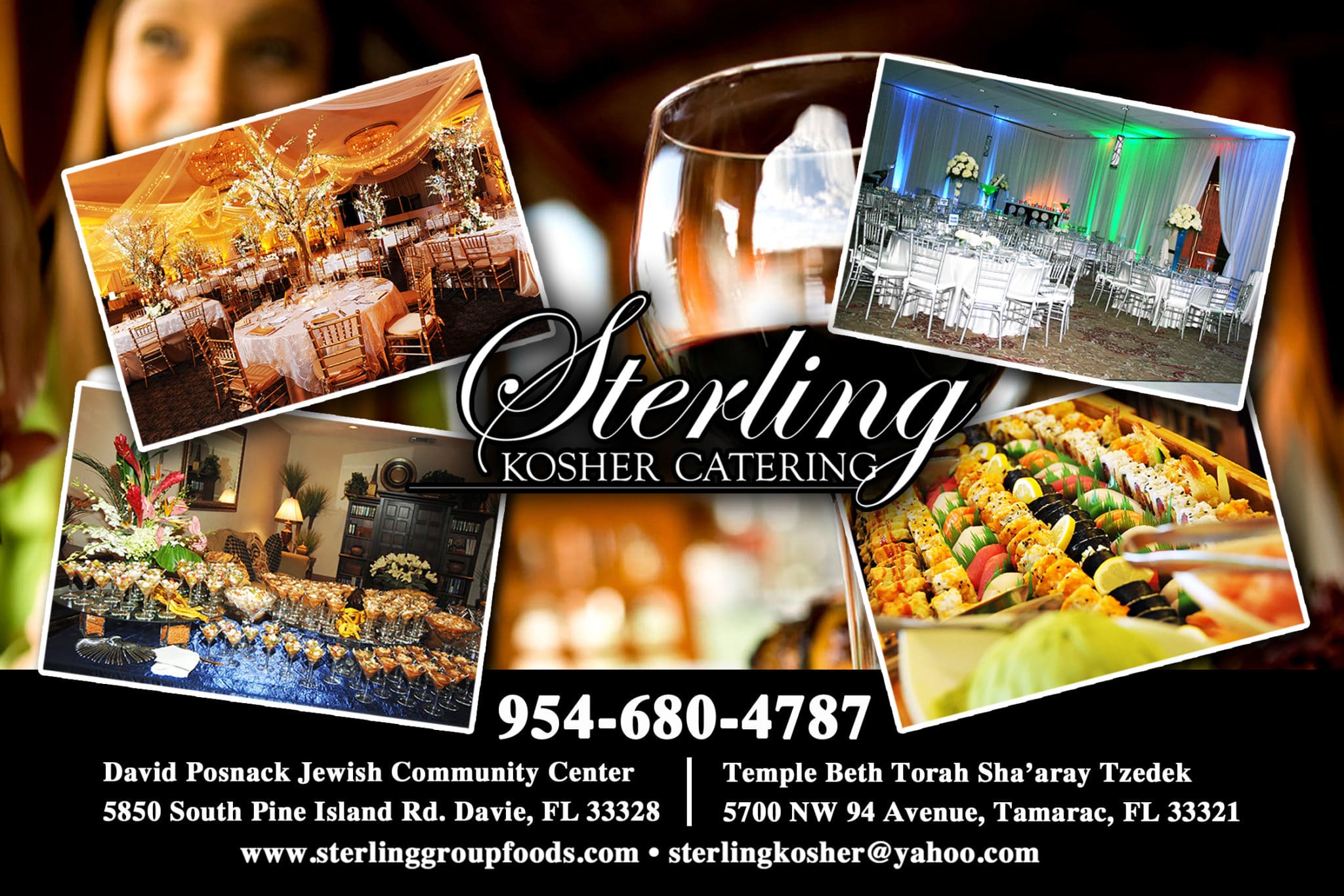 Sterling Catering Ad | Jewish Federation of Broward County