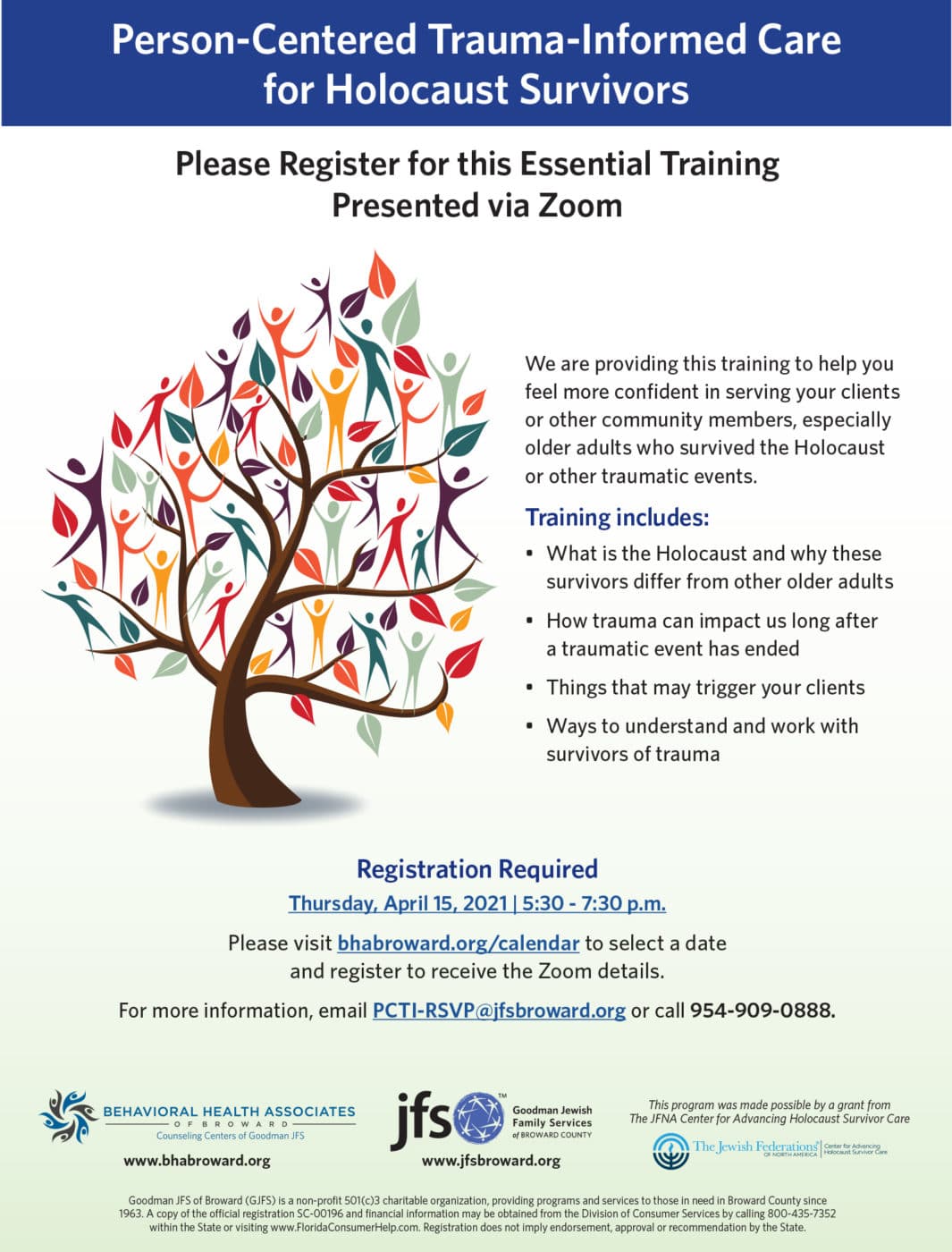 Person-Centered Trauma-Informed Care for Holocaust Survivors | Jewish ...