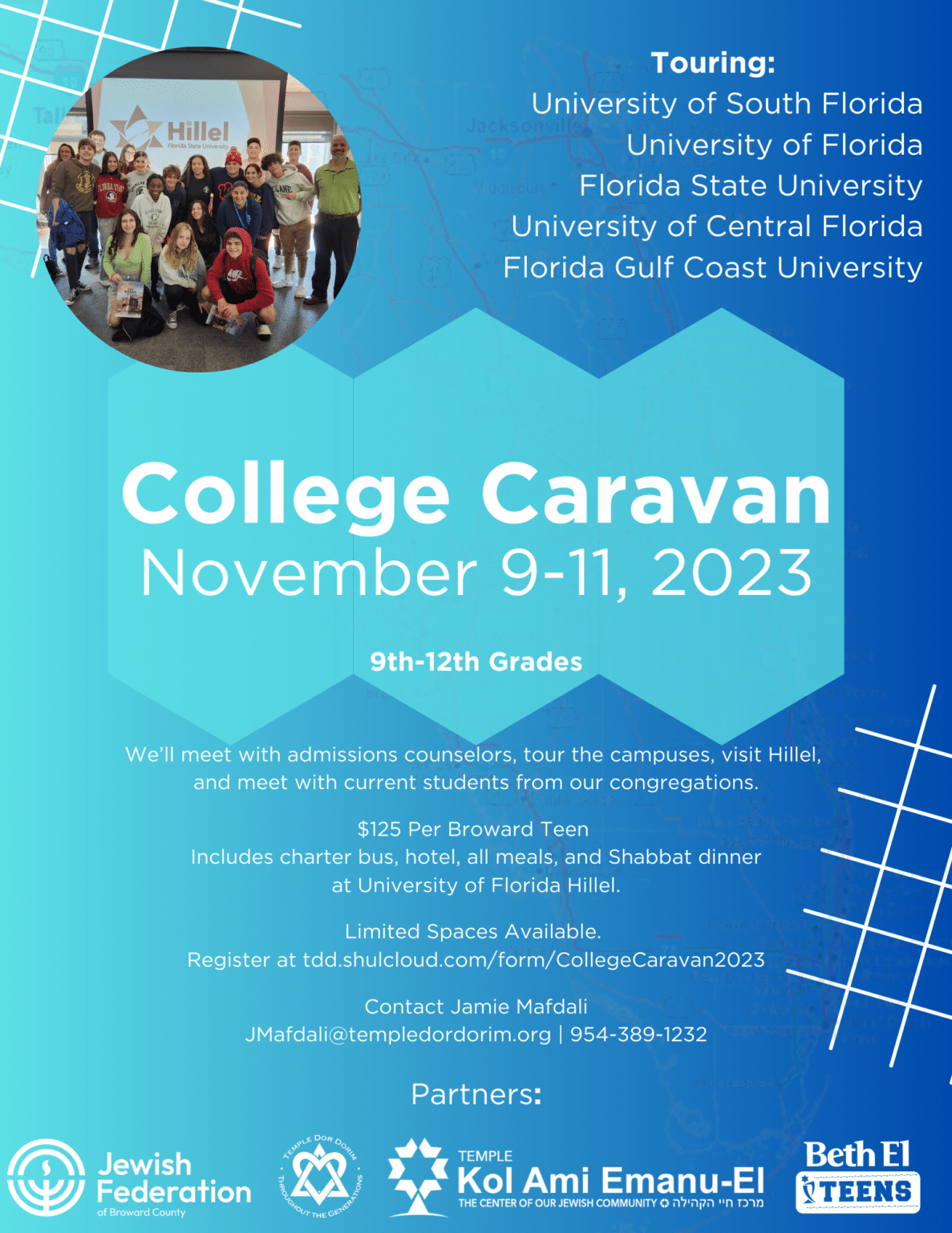 College Caravan | Jewish Federation of Broward County